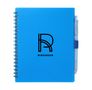 Recycled Spiral Notebook with Pen - Custom Branded Promotional ...