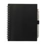 Recycled Spiral Notebook with Pen - Custom Branded Promotional ...